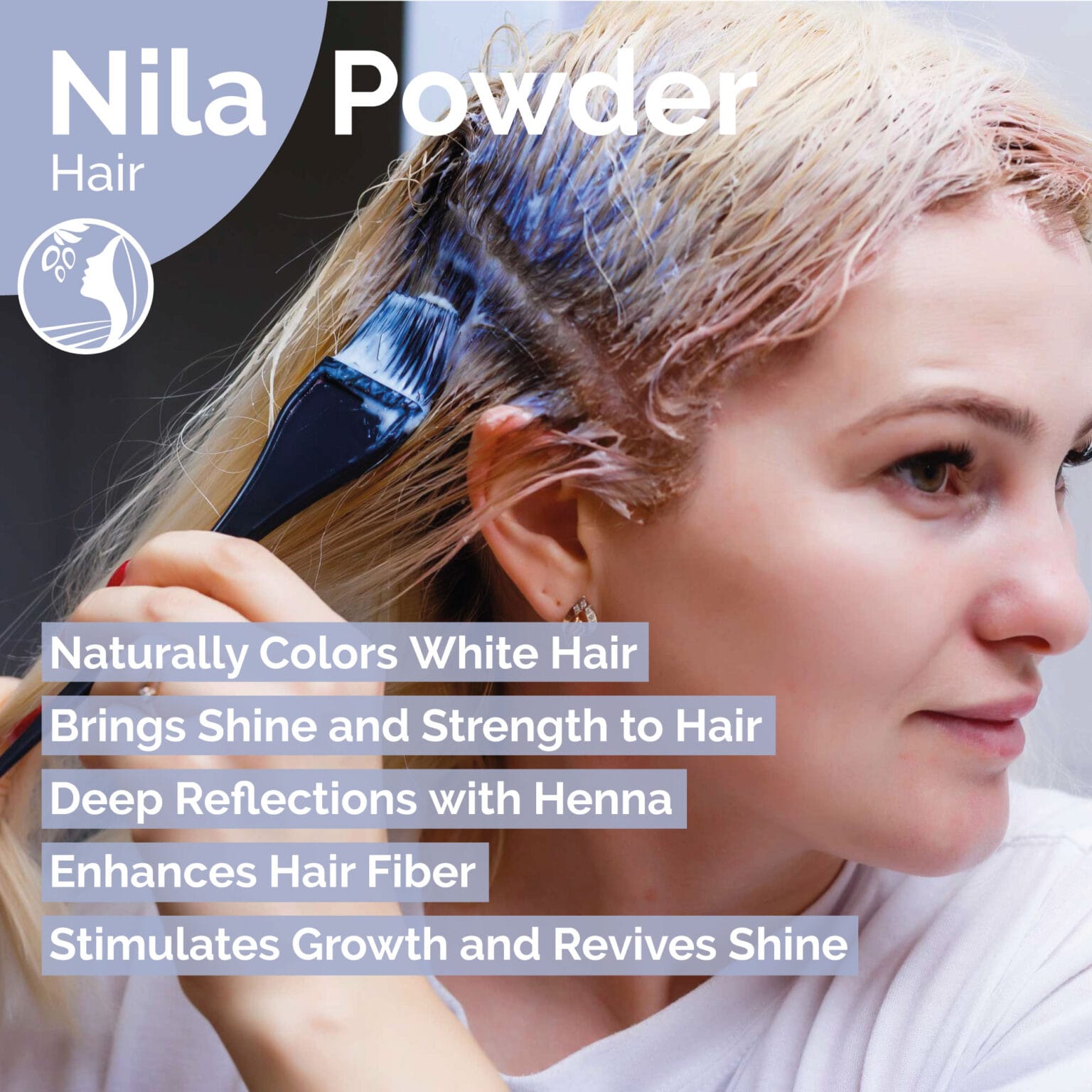 Nila Powder - Pure Natural Moroccan Blue Indigo - Fatima's Garden